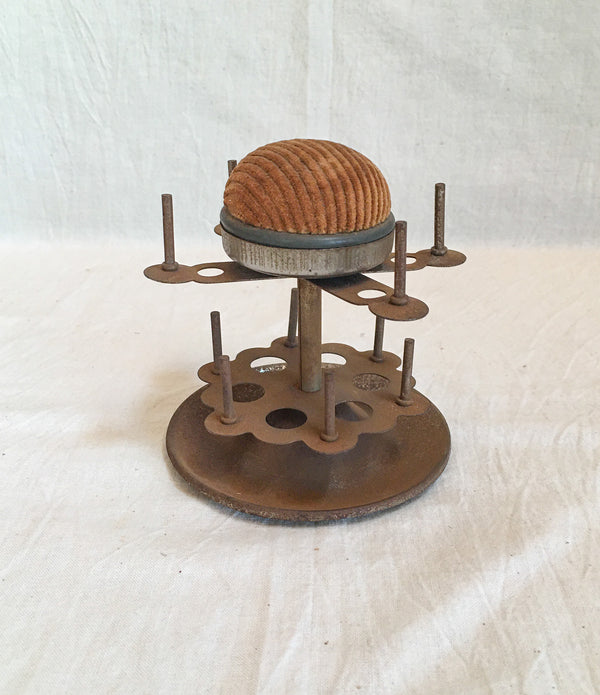 1920’s – 1940’s Metal Spool Holder with Original Pin Cushion - Day Trip ...