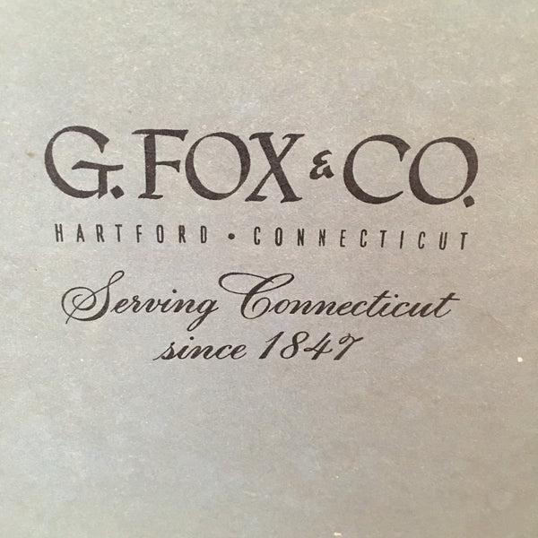 1950’s Hatbox, G. Fox & Co. - Day Trip Treasures