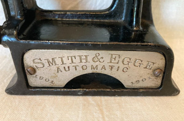 1901 Smith and Egge Sewing Machine, It Works! - Day Trip Treasures